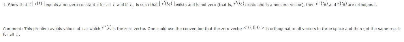 Solved for all t. | Chegg.com