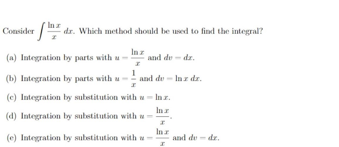 Solved Consider r Inc dr. Which method should be used to | Chegg.com
