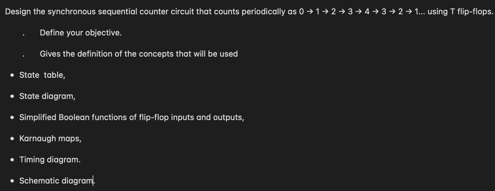 Solved Design The Synchronous Sequential Counter Circuit 0200