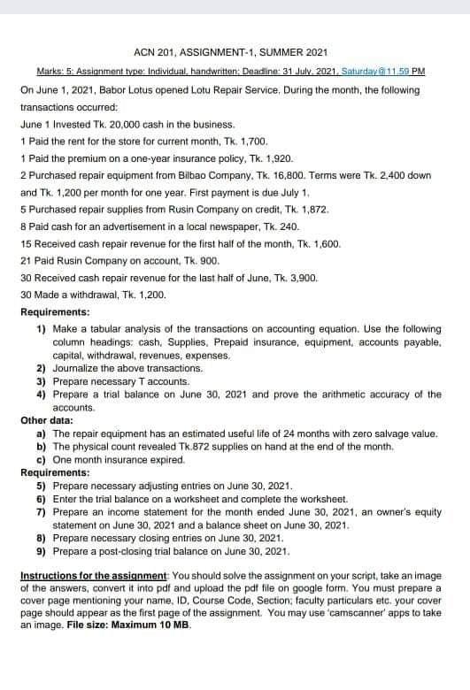 Solved KINDLY COMPLETE ALL OF THE REQUIRMENTS FROM NUMBER 1 | Chegg.com