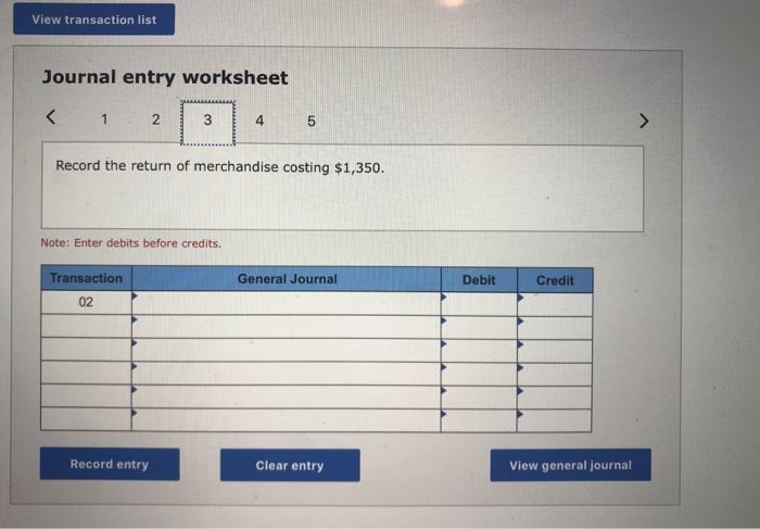 Solved Exercise 8-2 Periodic inventory system; journal | Chegg.com