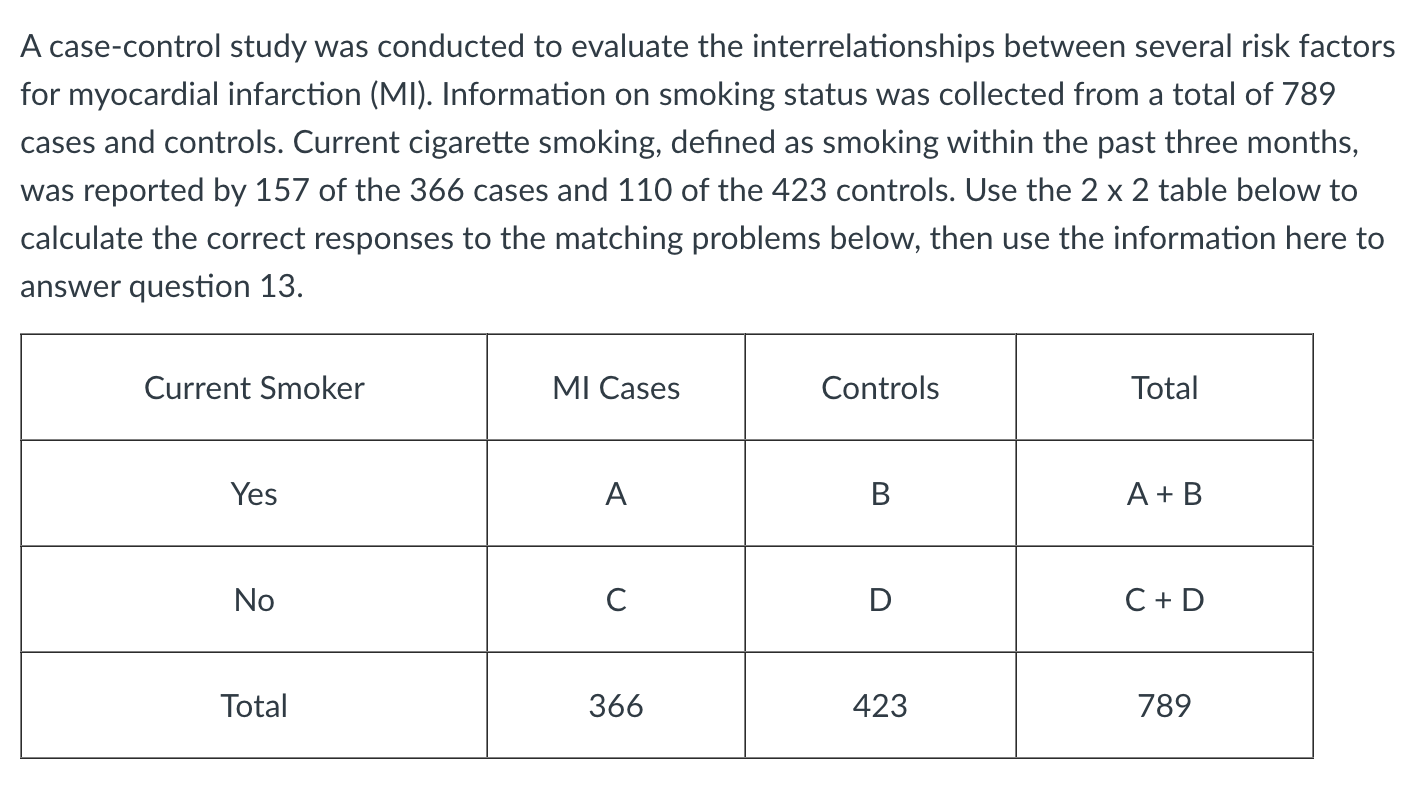 Solved 12a) What would be the odds ratio (assuming it is an | Chegg.com
