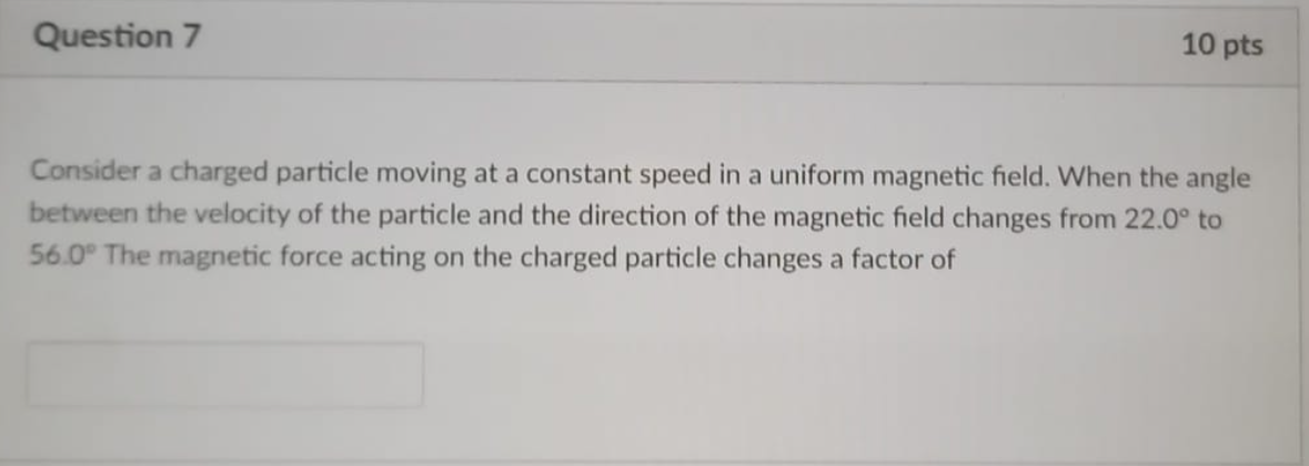 Solved Consider a charged particle moving at a constant | Chegg.com