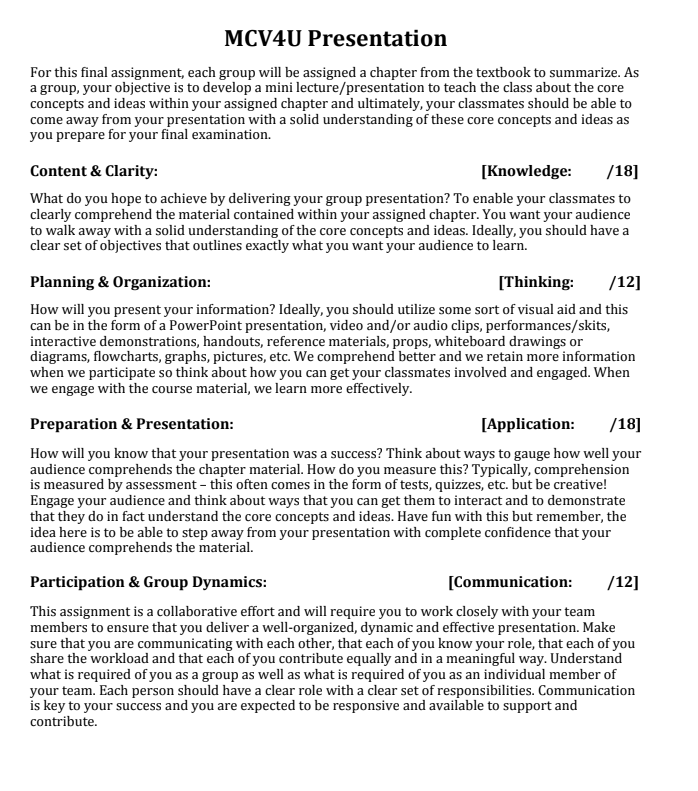 Solved G12 CALCULUS PLease choose any of the chapter and | Chegg.com