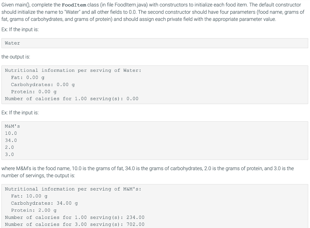 Solved Must be in Java! I'll be sure to upvote. Please make | Chegg.com