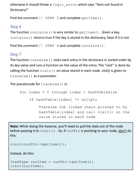 Solved #ifndef HASHED_DICTIONARY_#define HASHED_DICTIONARY_ | Chegg.com