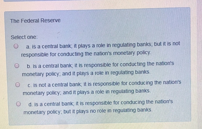 Solved In a fractional-reserve banking system, a bank Select | Chegg.com