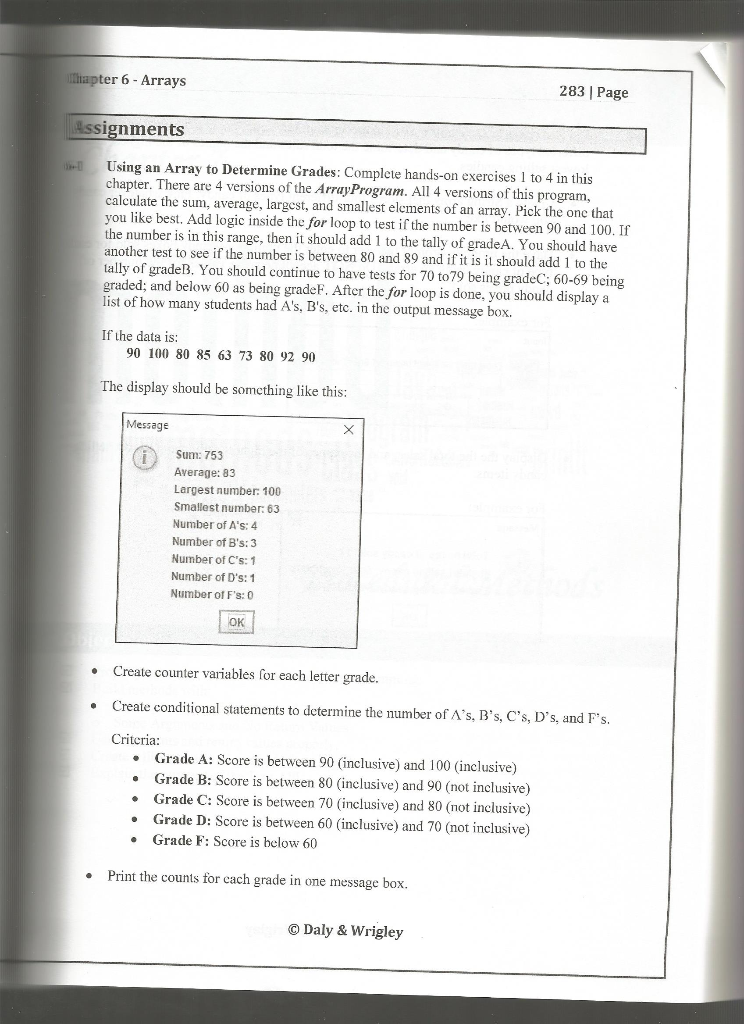 Exercise 4: import javax.swing.JOptionPane; public | Chegg.com