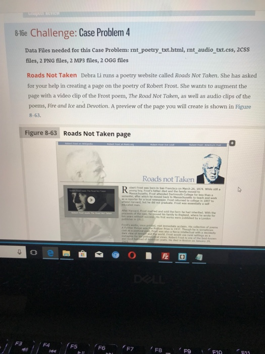 8-16e Challenge: Case Problem 4 Data Files needed for | Chegg.com