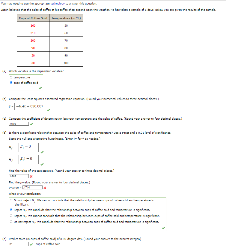 Solved Please help me find test stat and p value using a ti | Chegg.com