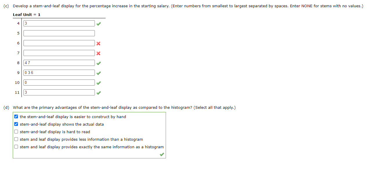 Solved career salary.Leaf Unit =1 (d) What are the primary | Chegg.com