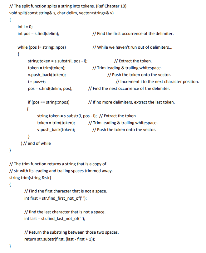 Solved Write the program as explained in the text and use a | Chegg.com