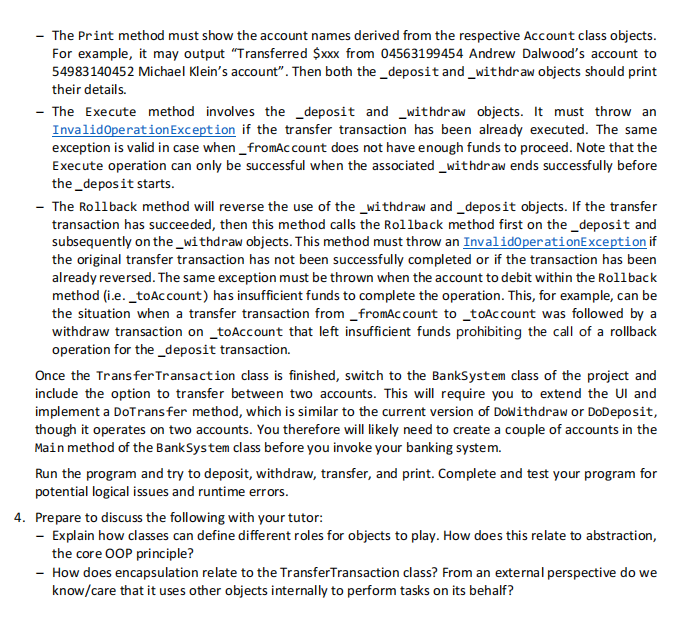 Solved General Instructions This practical task asks you to | Chegg.com