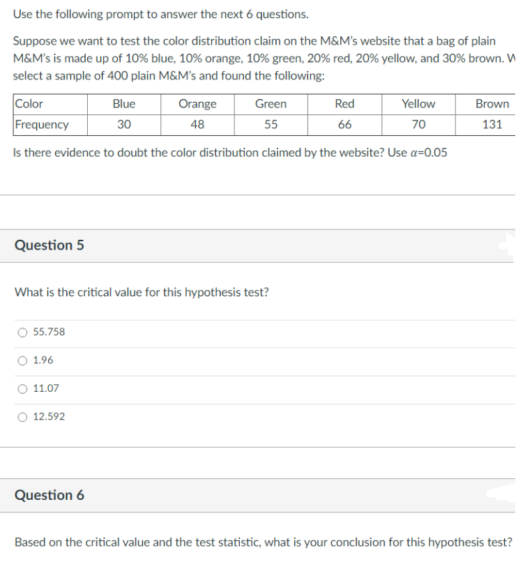 Solved Use the following prompt to answer the next 6 | Chegg.com