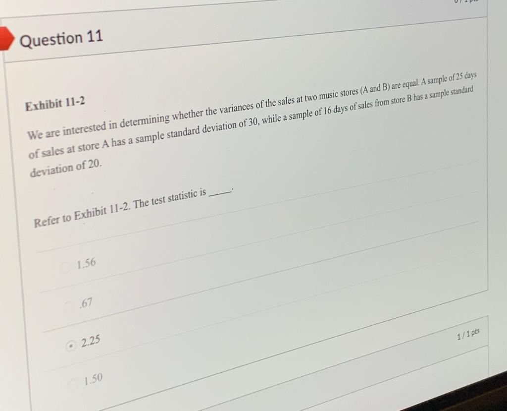 Solved the answer 2.25 got marked wrong. What is the | Chegg.com Solved the answer 2.25 got marked wrong. What is the | Chegg.com
