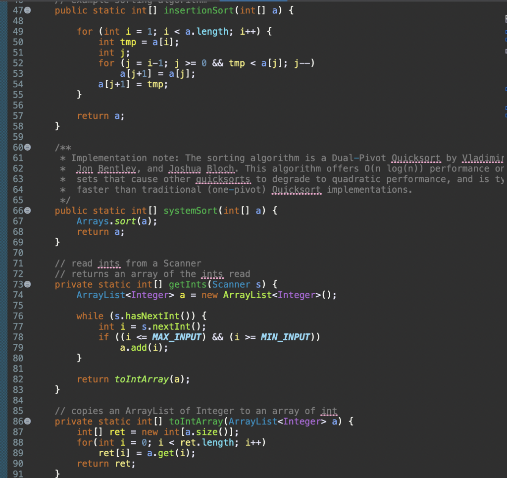 Complete the program by implementing a faster version | Chegg.com