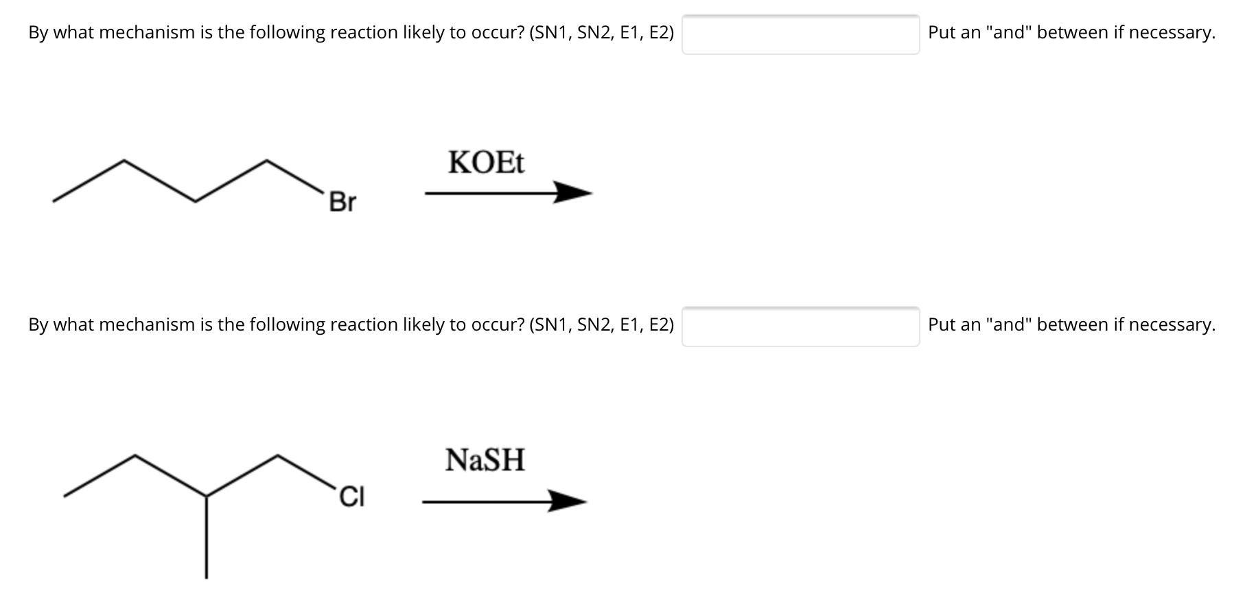 Solved By what mechanism is the following reaction likely to | Chegg.com