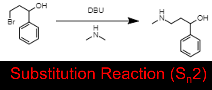 Solved DBU Substitution Reaction (S,2) | Chegg.com
