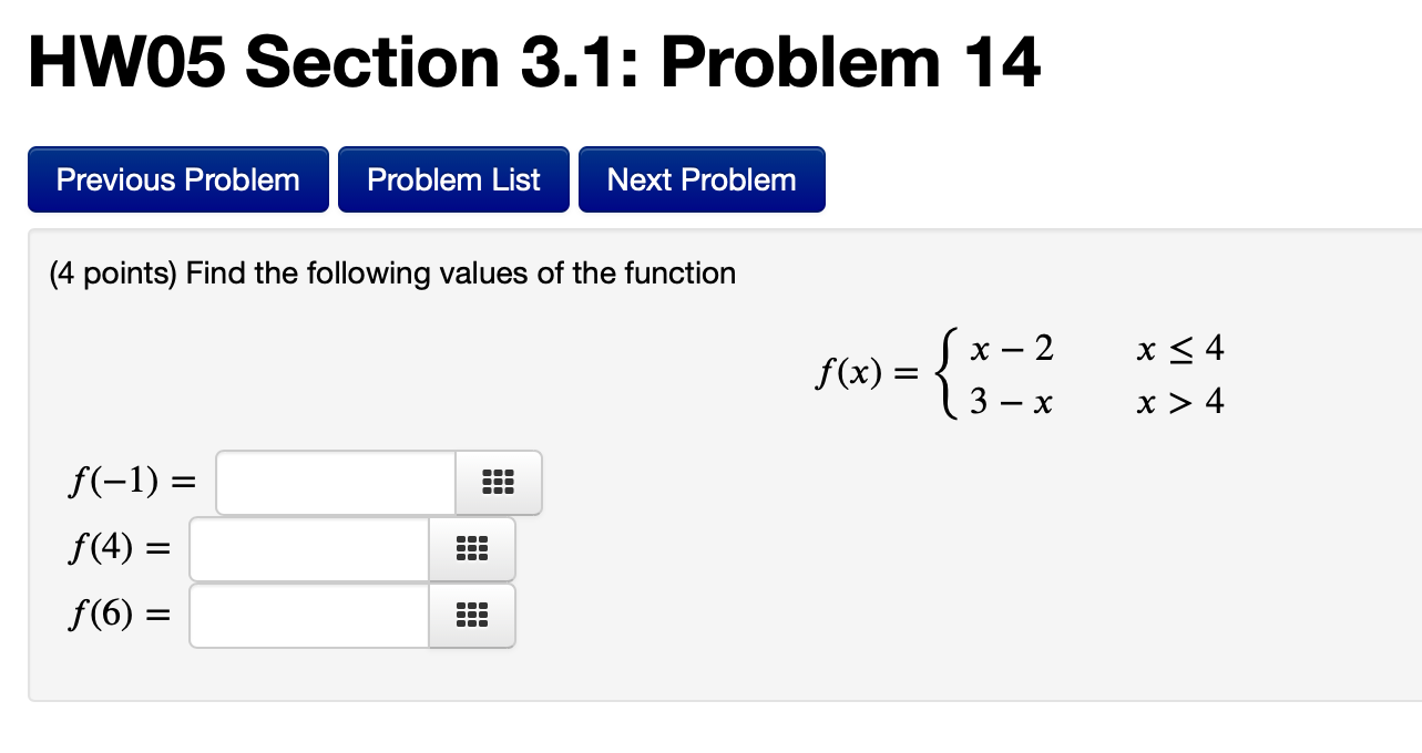 Solved Hw05 Section 31 Problem 14 Previous Problem Problem 