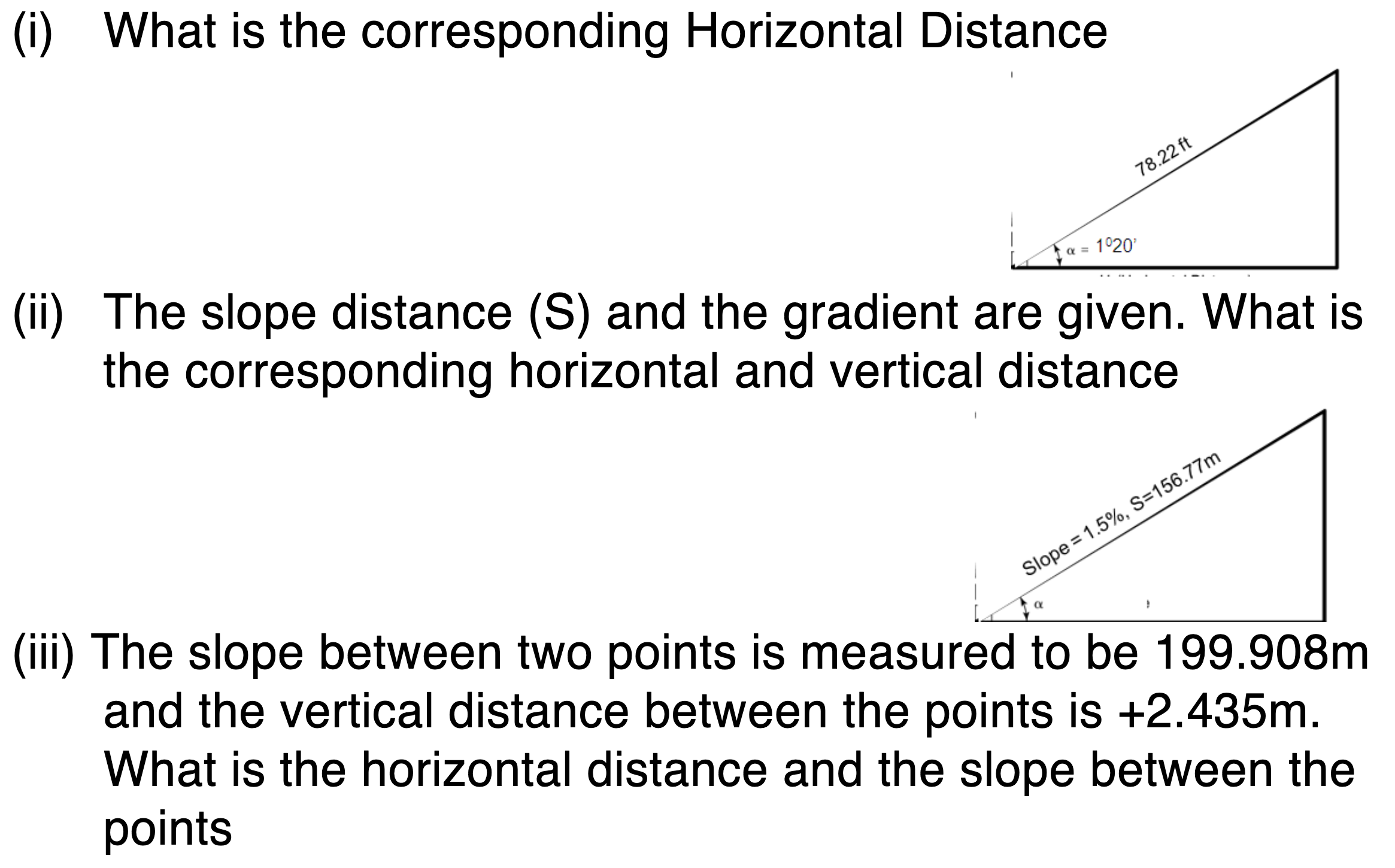 Solved (i) ﻿What is the corresponding Horizontal | Chegg.com