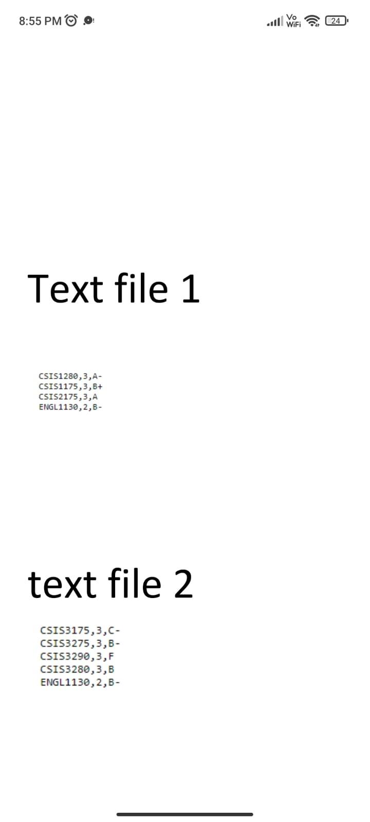 Solved Sample Input File 300123456 Txt 300198765 Txt 