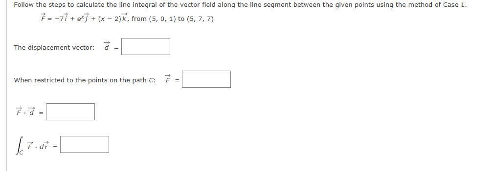 Solved Follow the steps to calculate the line integral of | Chegg.com