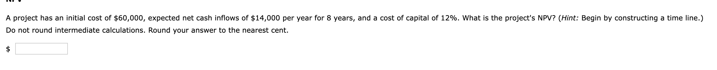 Solved Do not round intermediate calculations. Round your | Chegg.com