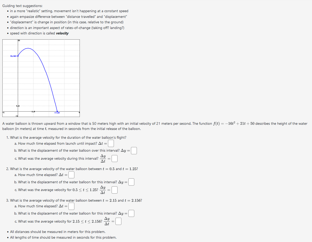 Solved Guiding text suggestions: - in a more "realistic" | Chegg.com