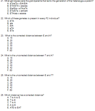 Solved Section III. A researcher is studying the genetic | Chegg.com
