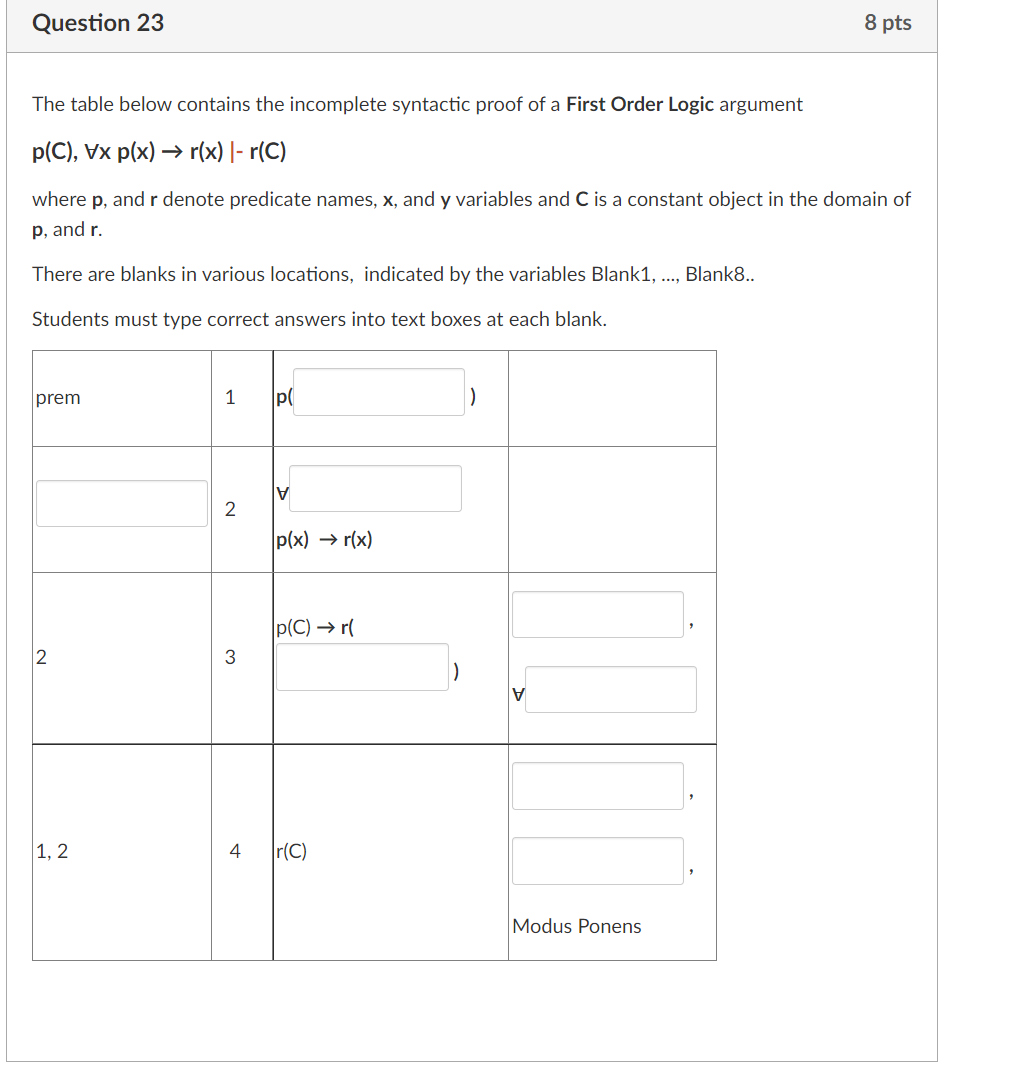 Question 21 Consider the following incomplete | Chegg.com