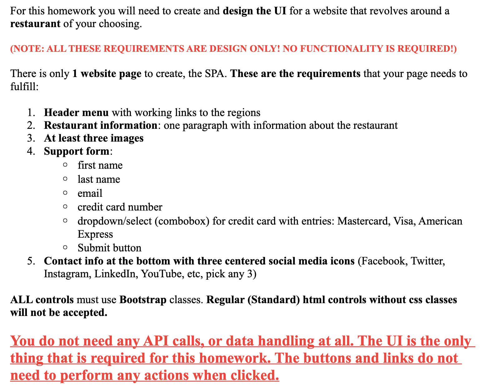 For this homework you will need to create and design | Chegg.com