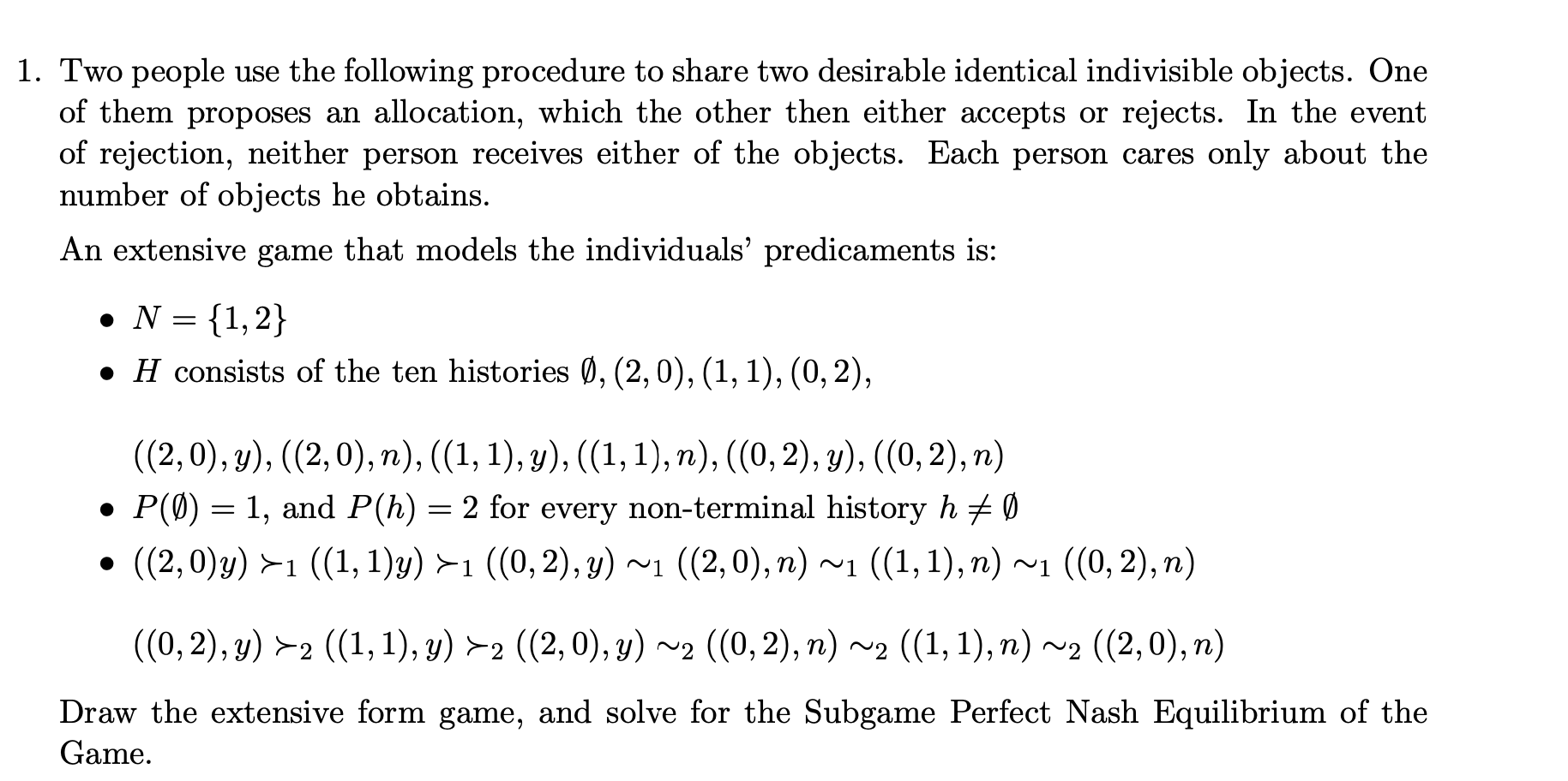 Solved Two people use the following procedure to share two | Chegg.com