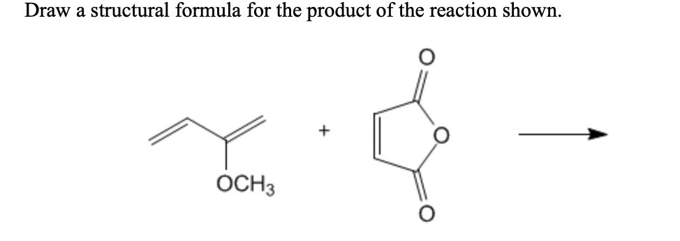 Solved Draw a structural formula for the product of the | Chegg.com