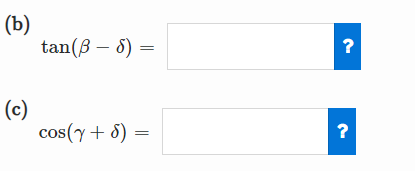 Solved \\( \\begin{aligned} \\cos \\alpha & =\\frac{3}{8} | Chegg.com