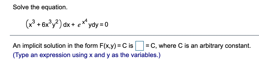 Solved Solve the equation. 2 dx dt = xet+ 3x An implicit | Chegg.com