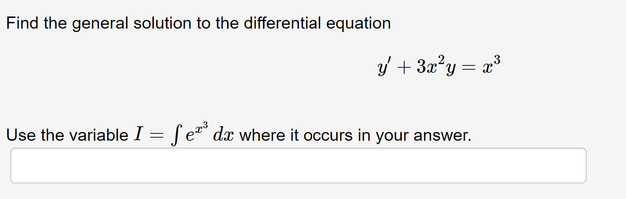 Solved Find the general solution to the differential | Chegg.com