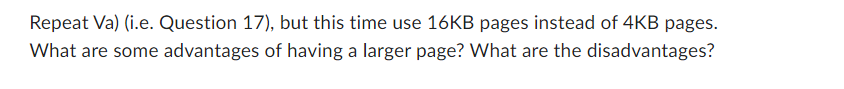 Solved Part a, /11Assume a 16-entry direct-mapped TLB is | Chegg.com
