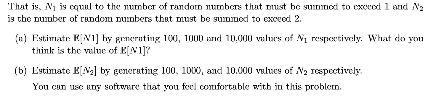 Solved For Unif (0,1) random variables U1,U2,… define | Chegg.com