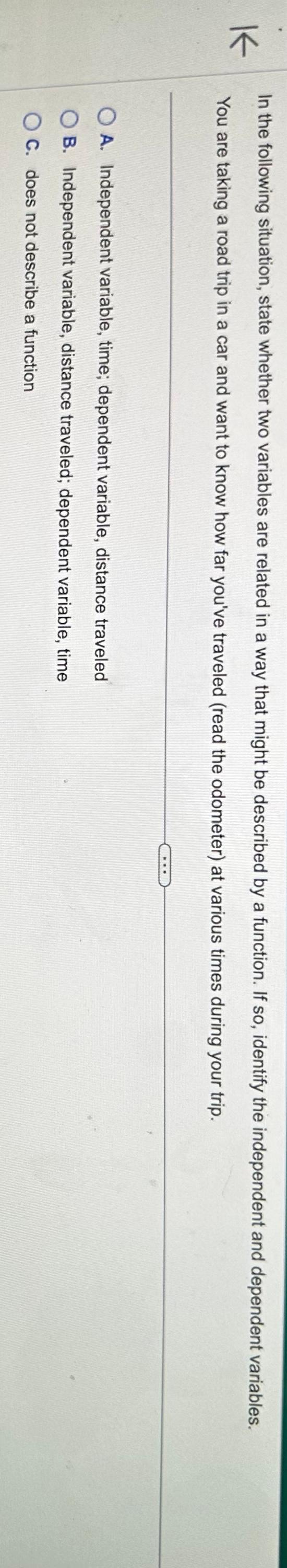 Solved In the following situation, state whether two | Chegg.com