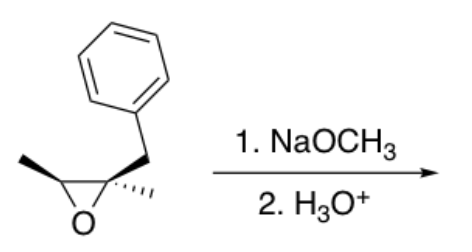 Solved 1. NaOCH3 2. H20+ | Chegg.com