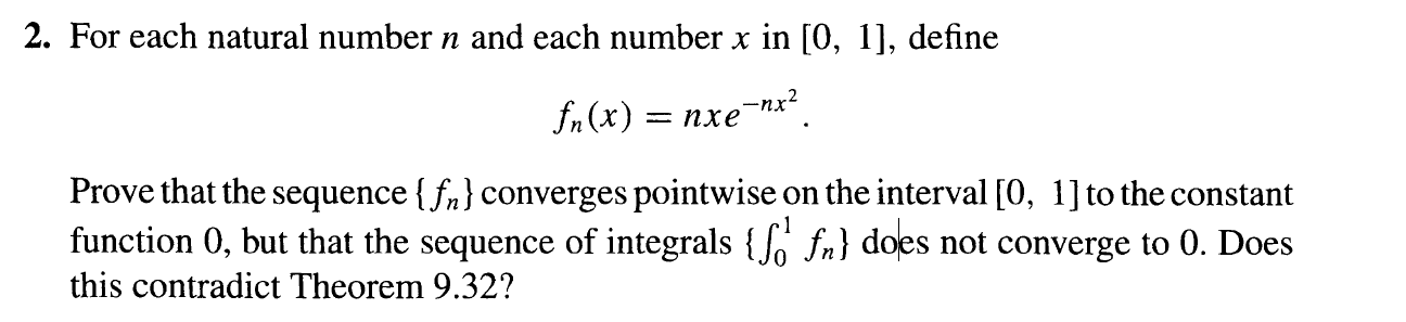 Solved 2. For each natural number n and each number x in [0, | Chegg.com