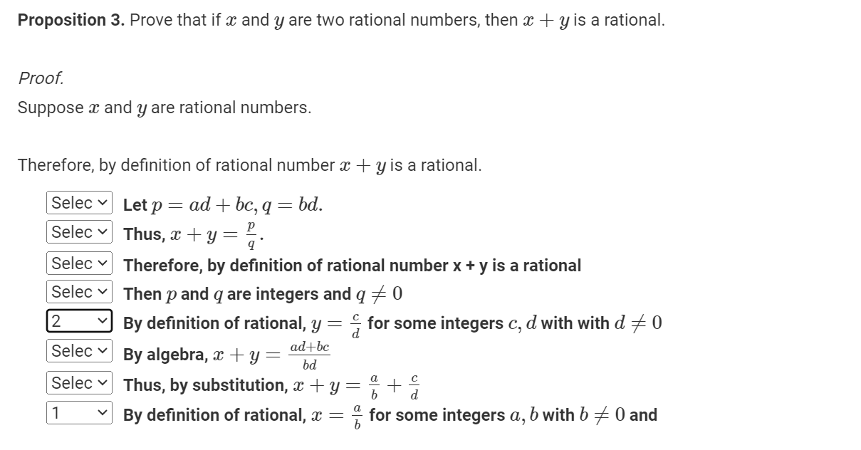 Solved Proposition 3. ﻿Prove that if x ﻿and y ﻿are two | Chegg.com
