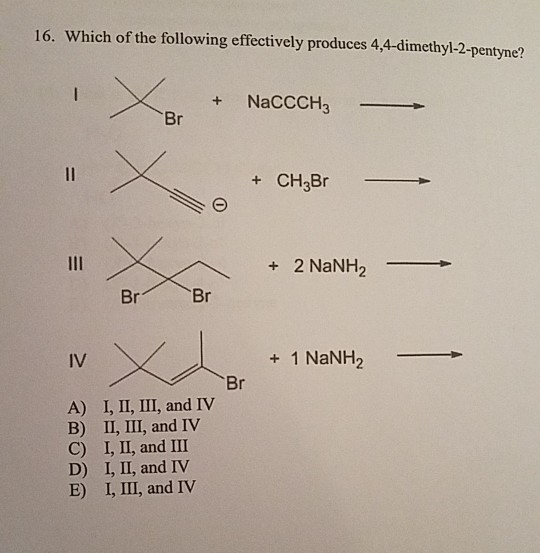 Solved 16. Which of the following effectively produces | Chegg.com