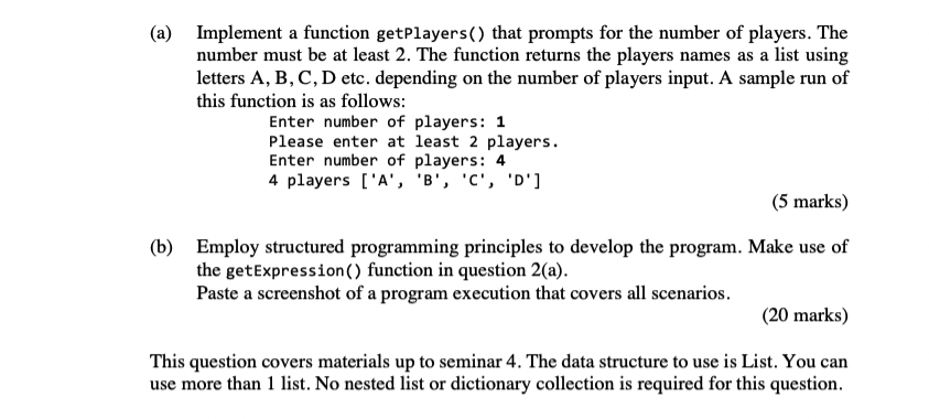 Solved Question 3 (25 marks) This question is similar to | Chegg.com