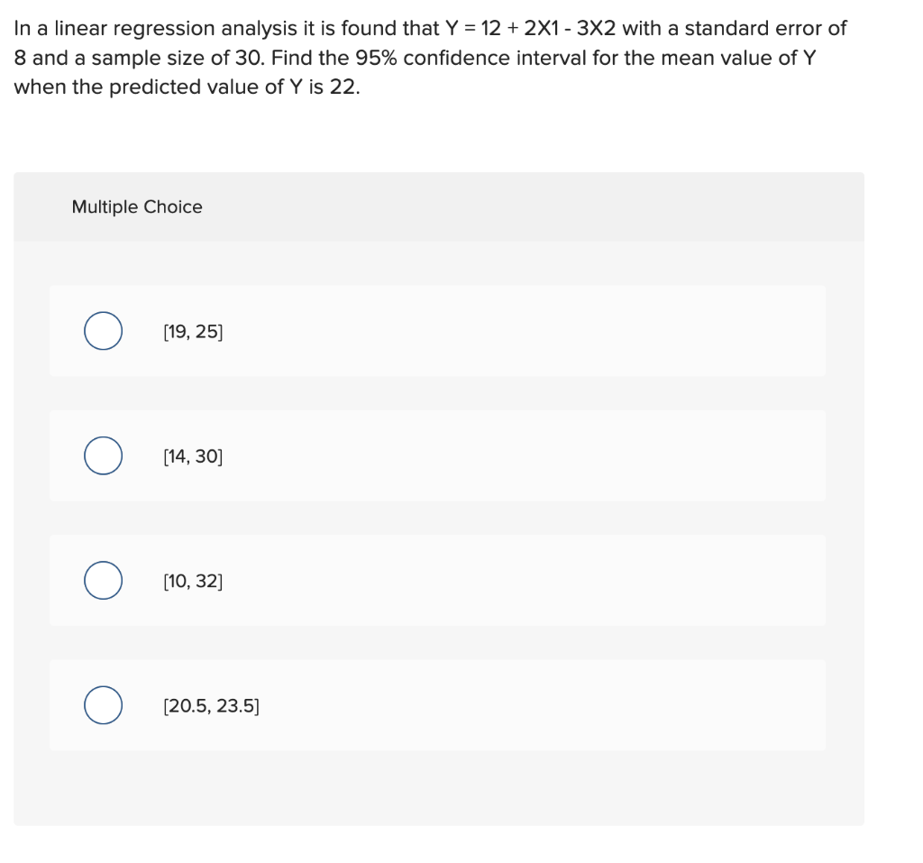 Solved In a linear regression analysis it is found that | Chegg.com