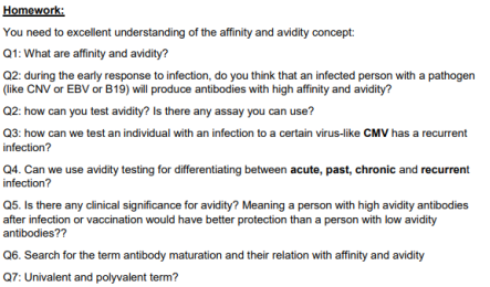 Solved You need to excellent understanding of the affinity | Chegg.com