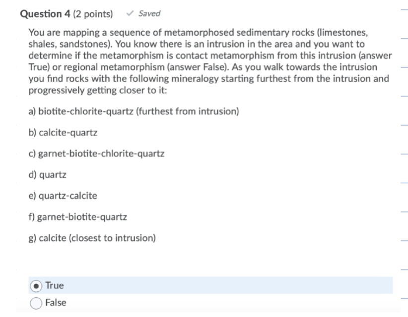 Solved Question 4 (2 points) Saved You are mapping a | Chegg.com