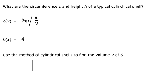 Solved Let S be the solid obtained by rotating the region | Chegg.com