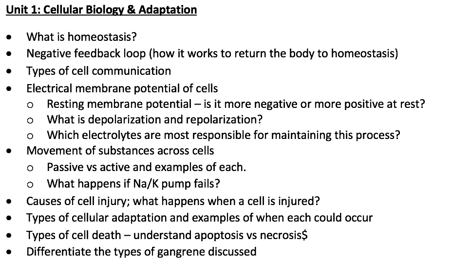 Solved - What is homeostasis? - Negative feedback loop (how | Chegg.com
