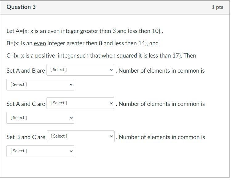 Solved Question 3 1 Pts Let A X X Is An Even Integer 